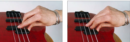 Right-Hand Warm-Ups on Bass Guitar - dummies