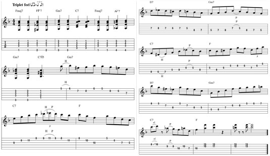 Guitar Tablature: “Swing Thing” - dummies
