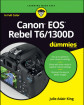 Canon EOS Rebel T6/1300D For Dummies Cheat Sheet - dummies