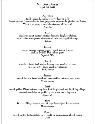 Pairing Beer and Food for a Beer Dinner - dummies