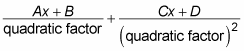 Setting Up Partial Fractions When You Have Repeated Quadratic Factors ...