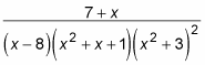 Setting Up Partial Fractions When You Have Repeated Quadratic Factors ...
