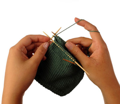 How to Knit the Heel - dummies