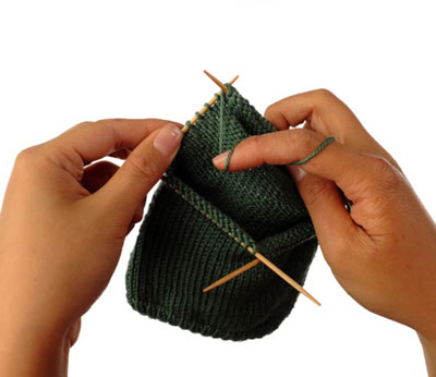 How to Knit the Heel - dummies