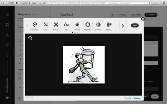 How to Edit Images in Squarespace - dummies
