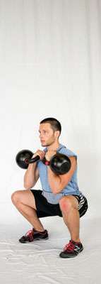 Paleo Fitness Exercise: The Racked Squat - dummies