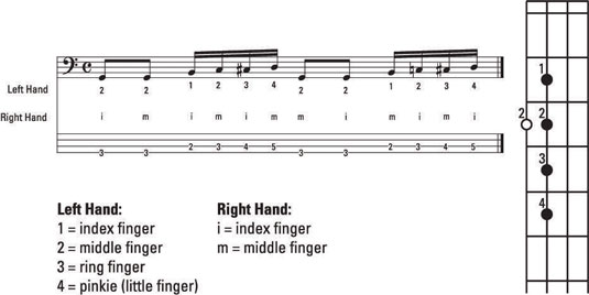 How to Warm-Up on the Bass Guitar with Left-Hand Finger Permutations ...