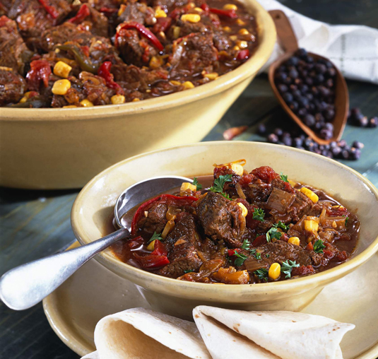 Beef or Pork Stew with Juniper and Chile Powder - dummies
