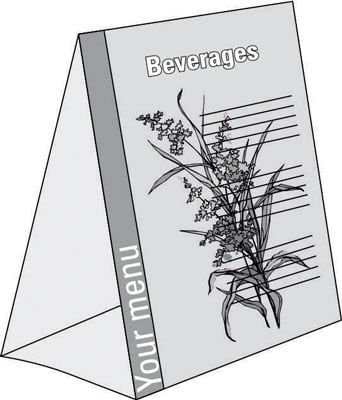 How to Run a Bar: Basics of Menu Placement - dummies