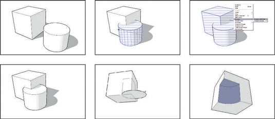 SketchUp’s Intersect Faces Tool - dummies