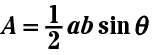 How to Use Trigonometry to Find the Area of a Triangle - dummies