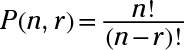 Permutations When Order Matters - dummies