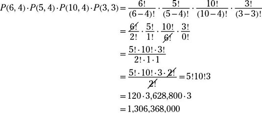 Permutations When Order Matters - dummies