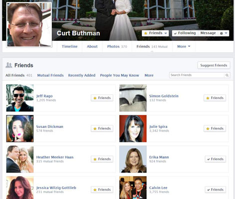 How to Find Facebook Friends in Other Friends’ Lists - dummies