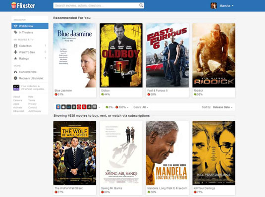 How to Find a Good Movie on Flixster - dummies
