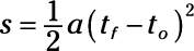 Connecting Acceleration, Time, and Displacement in Physics Problems ...