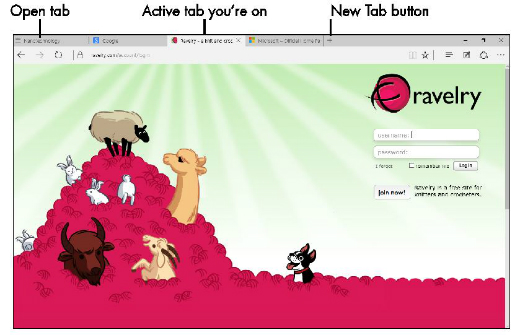 Understanding Tabs in Internet Browsers - dummies