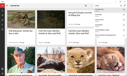 How to Use the News App on Your Windows 10 Laptop - dummies