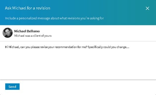 How to Remove or Request a Revision to a LinkedIn Recommendation - dummies