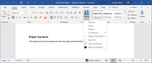 Microsoft 365 Business: How to Configure Azure Information Protection ...