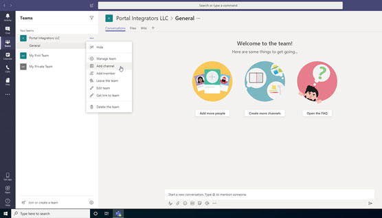How to Chat in Microsoft Teams - dummies